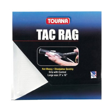 Tourna Tac Rag, Tacky Rag for racquet or paddle grip - Bell Racquet Sports