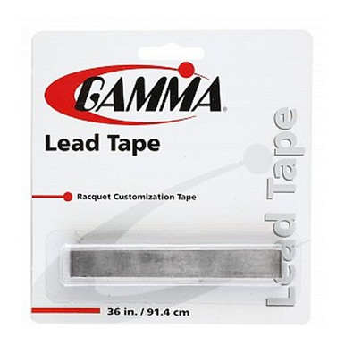 Gamma Lead Tape - 3 feet per package - Bell Racquet Sports