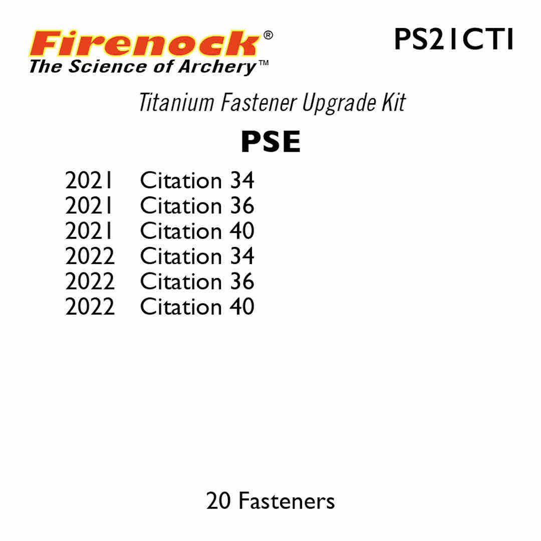 Ti Kit for PSE 2021-22 Citation 34, 36, 40