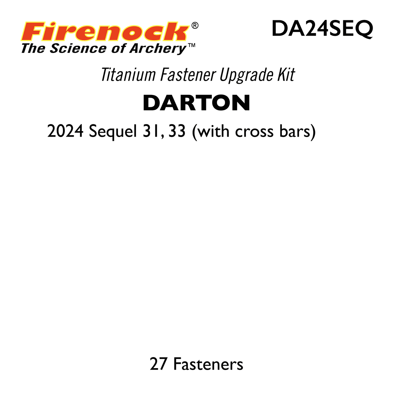 Ti Kit for Darton 2024cSequel 31, 33