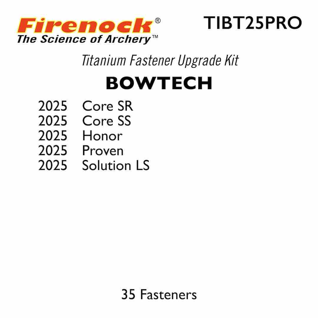 Kit for Bowtech 2025 Core SS, SR, Proven, Honor, Solution