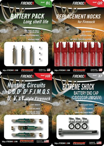 Custom Q Style Firenock Lighted Nock System (3)