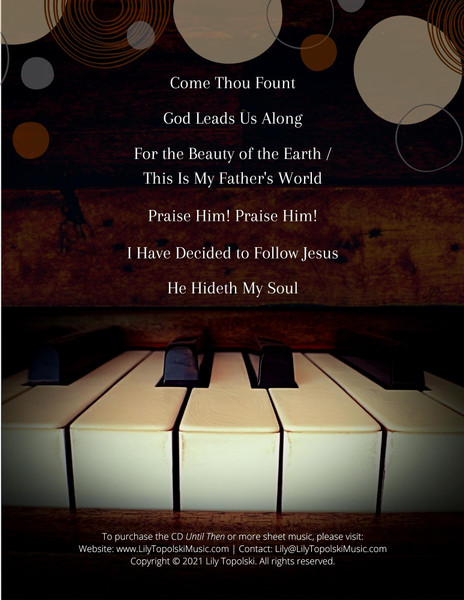 Until Then - Digital Sheet Music Book