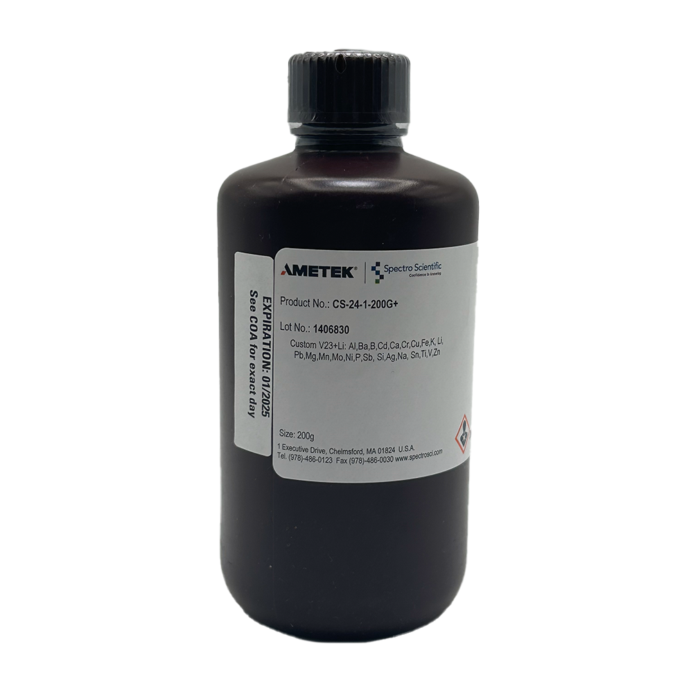 Calibration Standard CS24 100ppm 200G - AMETEK – Spectro Scientific