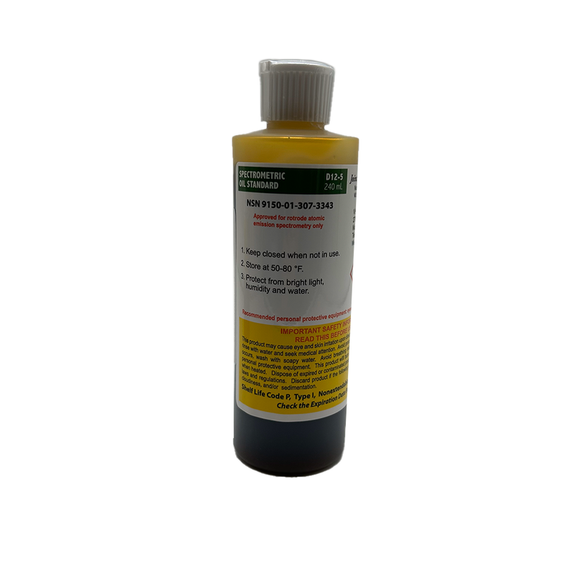Standard JOAP D12-5 - 8oz - AMETEK – Spectro Scientific