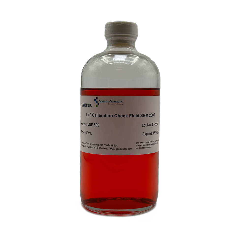 LNF Calibration Check Fluid 2806 - AMETEK – Spectro Scientific