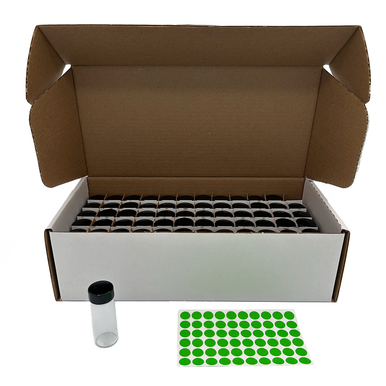22.18 mL Capsule Vials and Caps with Color Coded Labels - AMETEK ...