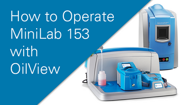 How to Operate Minilab 153 with OilView Level I - AMETEK – Spectro ...