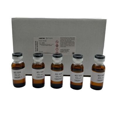 0-20% Ethanol 5 points Calibration Standard Set - AMETEK – Spectro ...