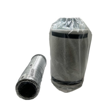 Carbon exhaust filter for SpectrOil