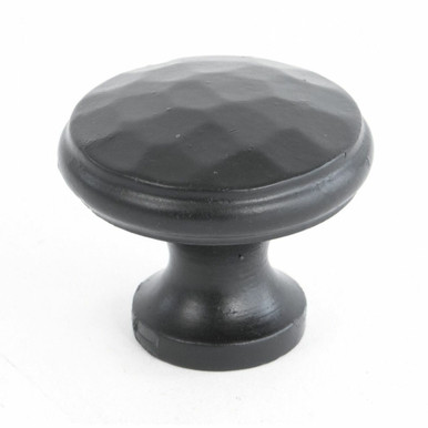 Black Beaten Cupboard Knob - Large 33993