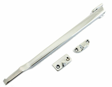 Polished Chrome Non Locking Window Stay 250mm JW77PC