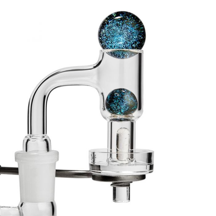 Fumed Galaxy Vortex Slurper Set Valve and Pillar Glass Art Glass ...