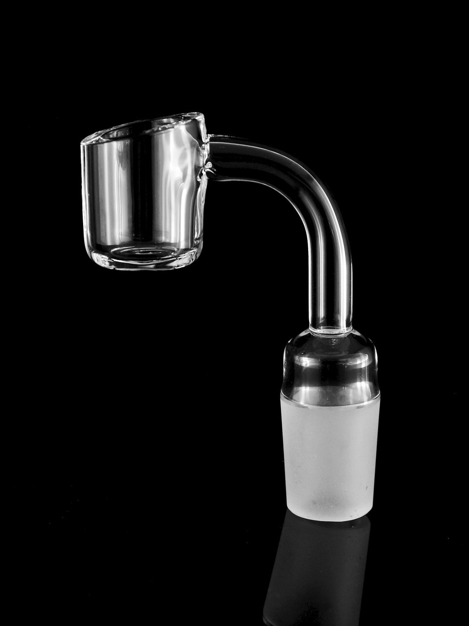 18mm Male Standard Quartz Banger 90 Degree Angle - Quartz Banger