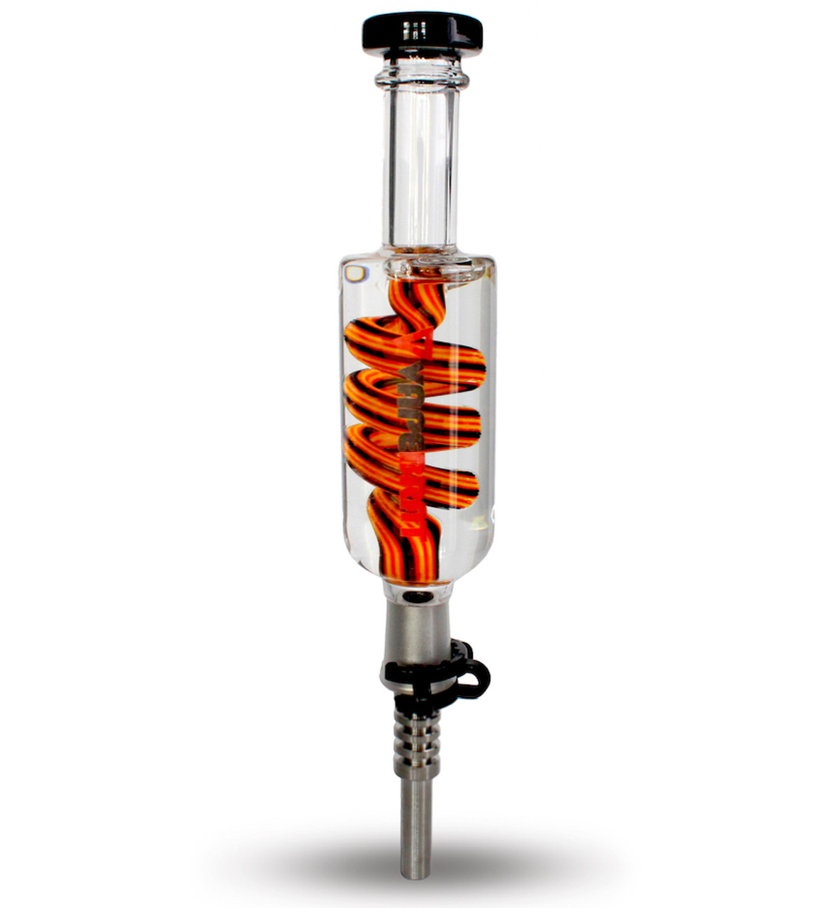 Freeze Nectar Collector Kit Freezable Glycerin Dab Straw Orange And