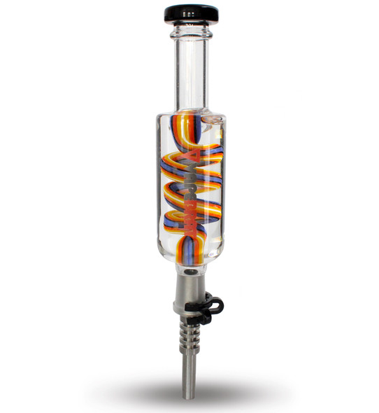 Freeze Nectar Collector Kit Freezable Glycerin Dab Straw Orange And