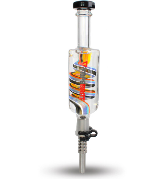 Freeze Nectar Collector Kit Freezable Glycerin Dab Straw Orange And