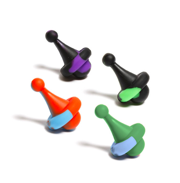 30mm Silicone Directional Carb Cap Assorted Colors Quartz Banger