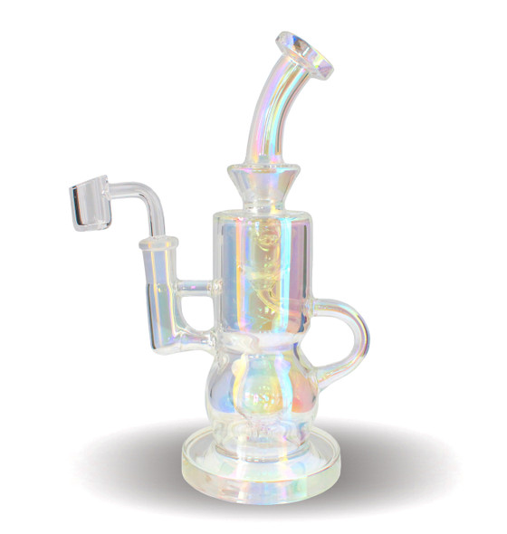 Plasma Dab Rig Lens Black Quartz Banger