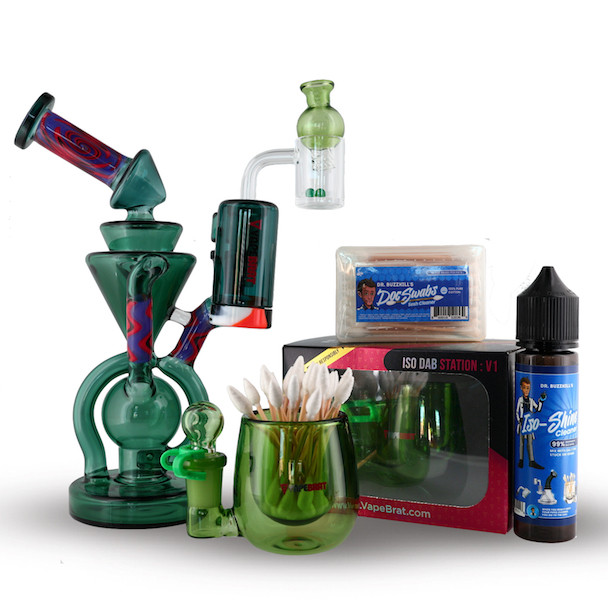 Dab Rig Kits | Perfectly Paired Dab Rig, Quartz Banger, Carb Cap and more.