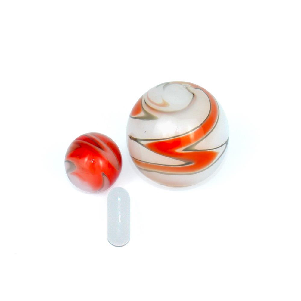 Vapebrat Terp Slurper Marble Set Wig Wag Orange