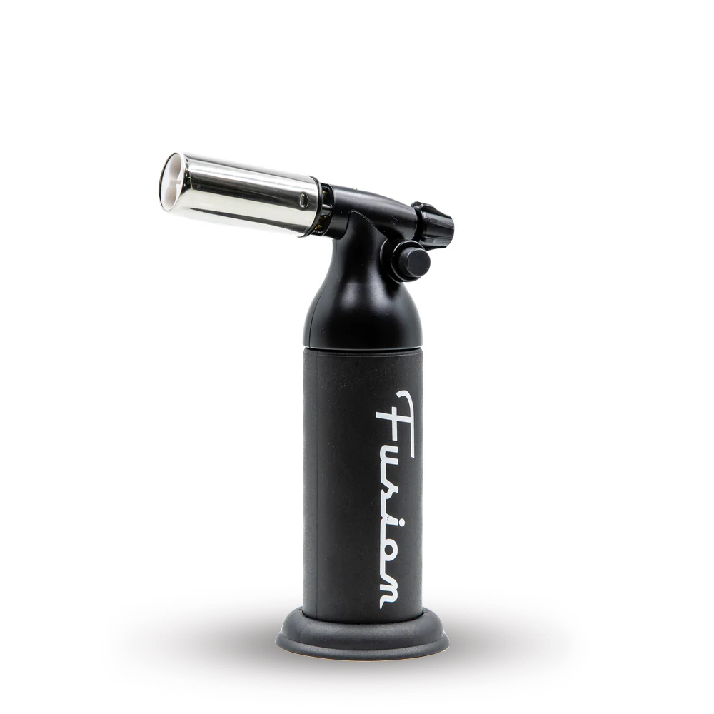 Fusion Torch: Black Fusion Twin Shot Dual Flame Jet Torch - Quartz Banger