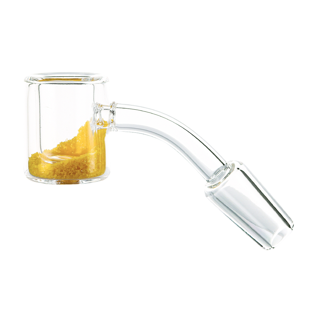 Thermochromic Thermal Banger: 18mm Male 45 Degree Angle Banger - Quartz ...