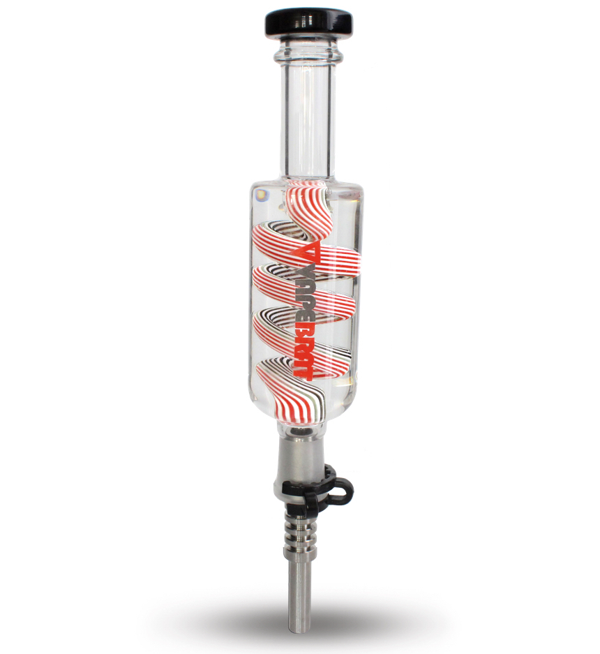 Freeze Nectar Collector Kit: Frozen Glycerin Dab Straw - Black and Red ...