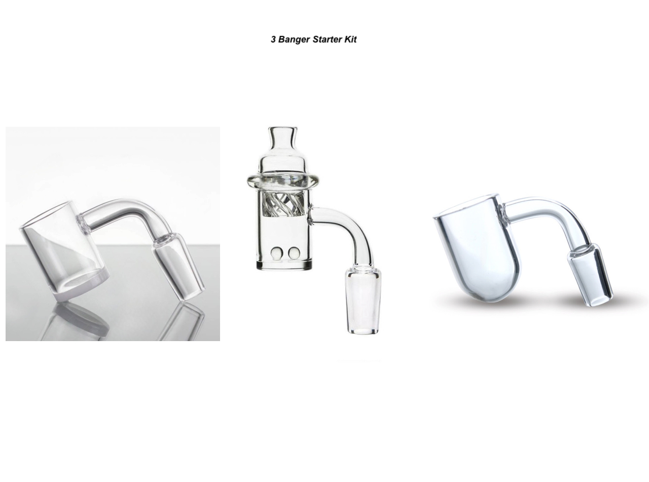 Quartz Banger Bundle: 3 Banger Variety Pack : Regular Weld - Quartz Banger