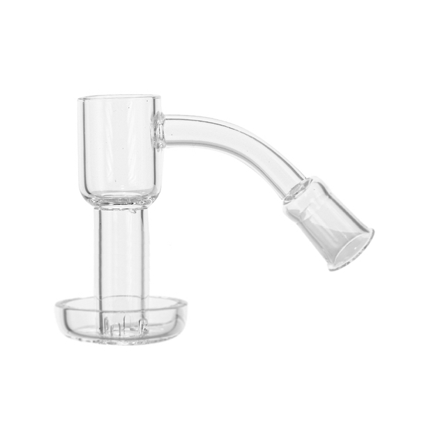 10mm Female 45 Degree Terp Slurper Dab Banger Regular Weld - Quartz Banger