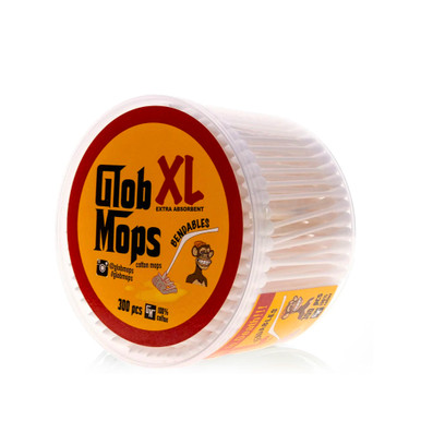 Glob Mops: XL Bendable Double Ended Cotton Swabs 300 Count - Quartz Banger