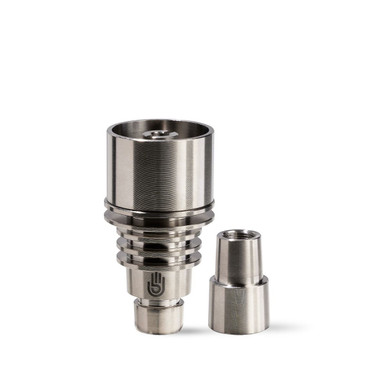 Titanium Dab Nail: High Five Universal Deep Dish : 25mm - Quartz Banger