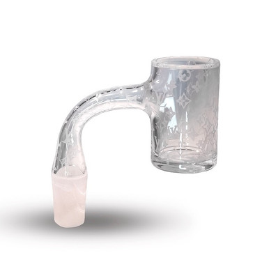 Boujee Banger Series: Lv Etched Full Weld Quartz Bucket Banger: 14mm ...
