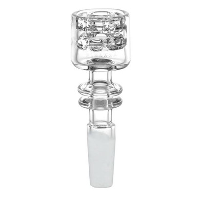 Diamond Knot Quartz Dab Nail: 10mm Male - Quartz Banger