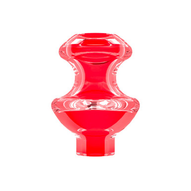 Focus V Carta: Chromatix Series - Glass Carb Cap Red