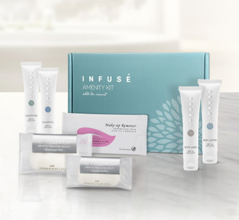 Infuse Amenity Kit White Tea and Coconut Case of 20 | Hotel Supply ...