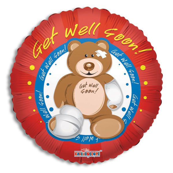6-Inch Get Well Soon Bear | Cloverkey Hospital Gift Shops