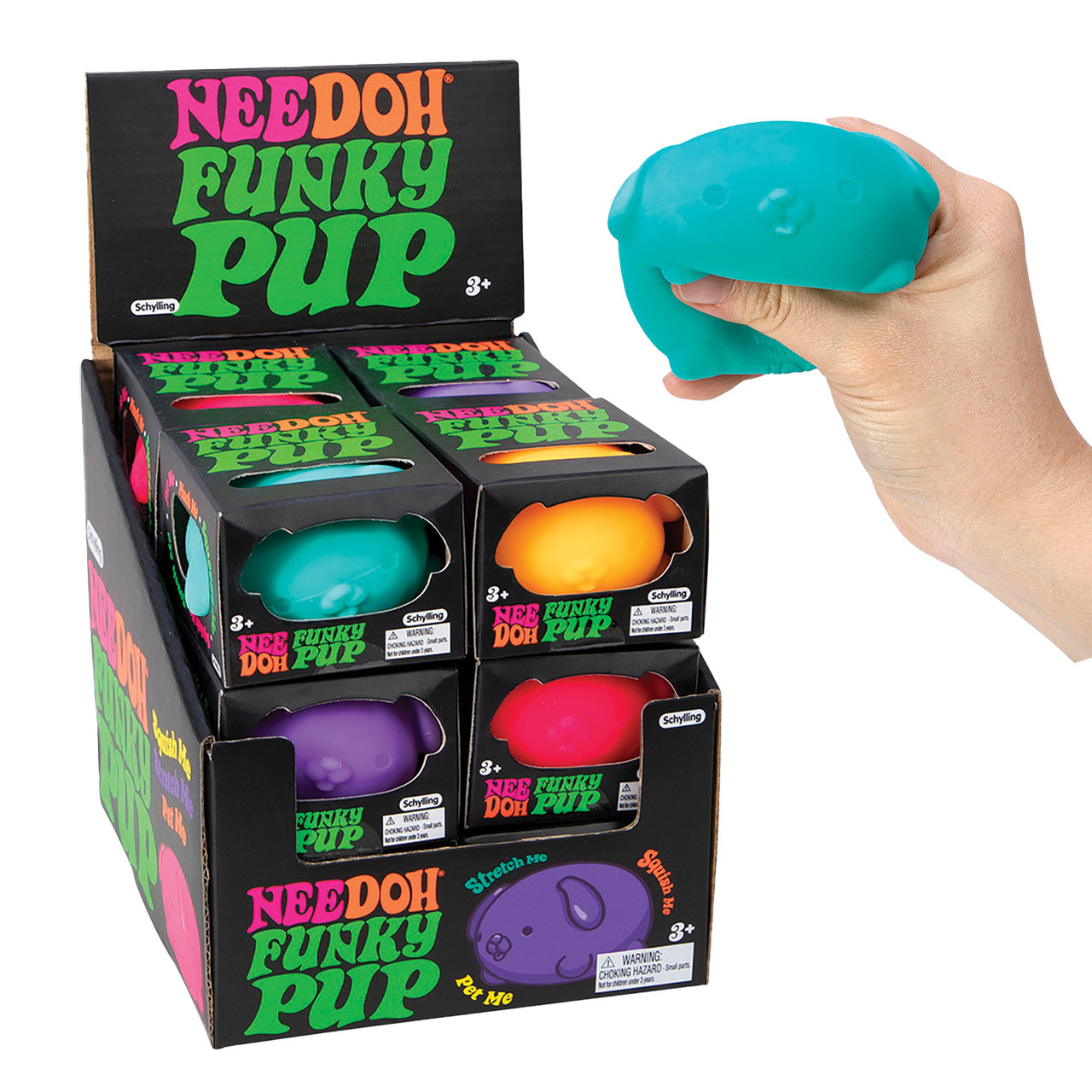 Nee Doh Funky Pup Squishy Toy | Cloverkey Hospital Gift Shops