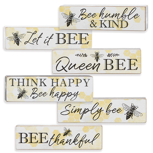 Bee-Themed Honeycomb Box Sign | Cloverkey Hospital Gift Shops