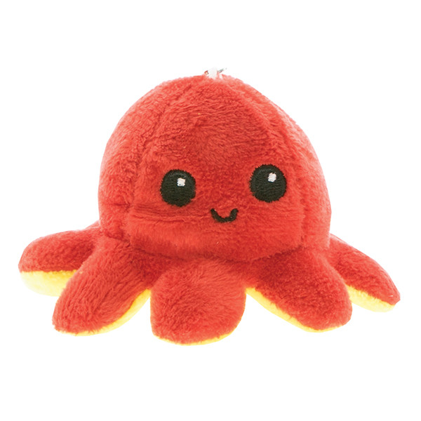 Reversible Plush Octopus Keychain | Cloverkey Hospital Gift Shops