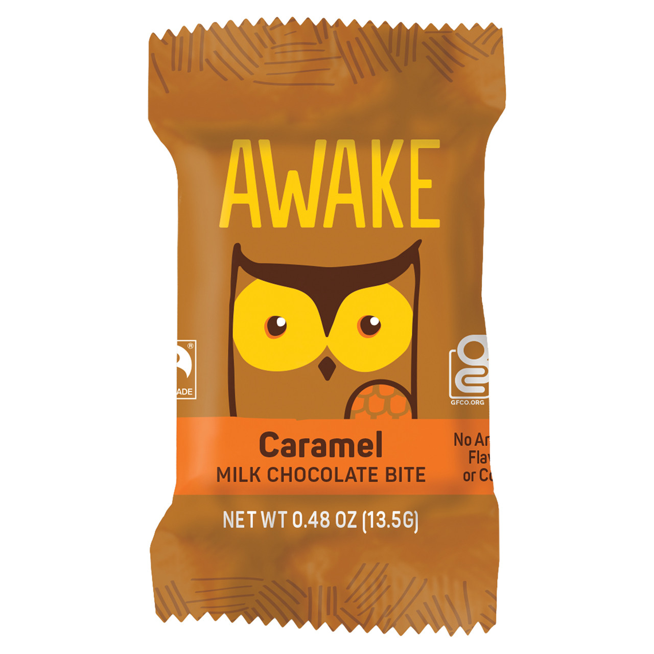 Awake Caffeinated Caramel Chocolate Bites | Cloverkey Hospital Gift Shops