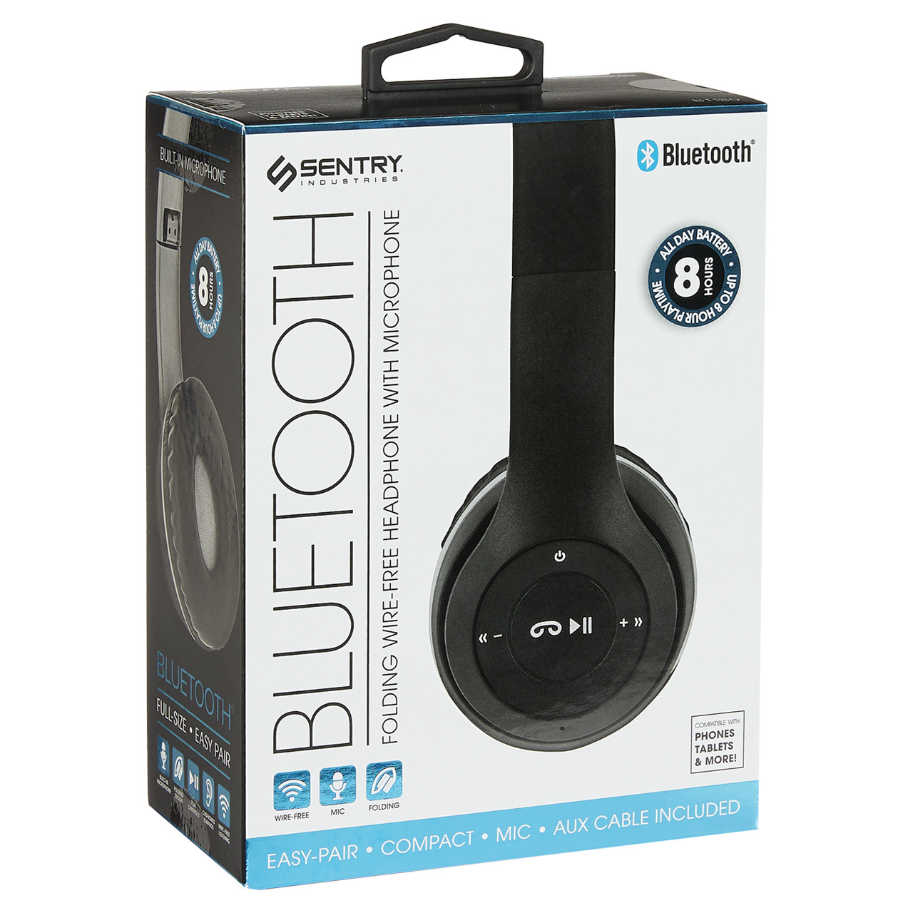 Sentry Bluetooth Wireless Folding Headphones | Cloverkey Hospital Gift ...
