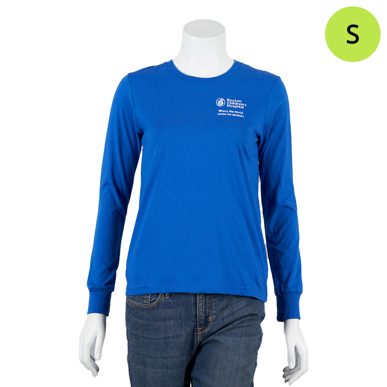 Boston Children's Hospital Logoed Long-Sleeved Shirt - Royal Blue ...