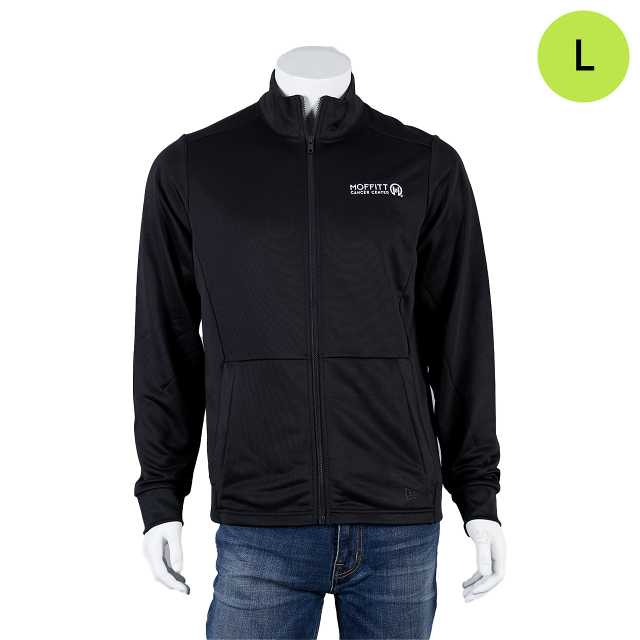 Moffitt Cancer Center Logoed Men's Full-Zip Performance Jacket - Black ...