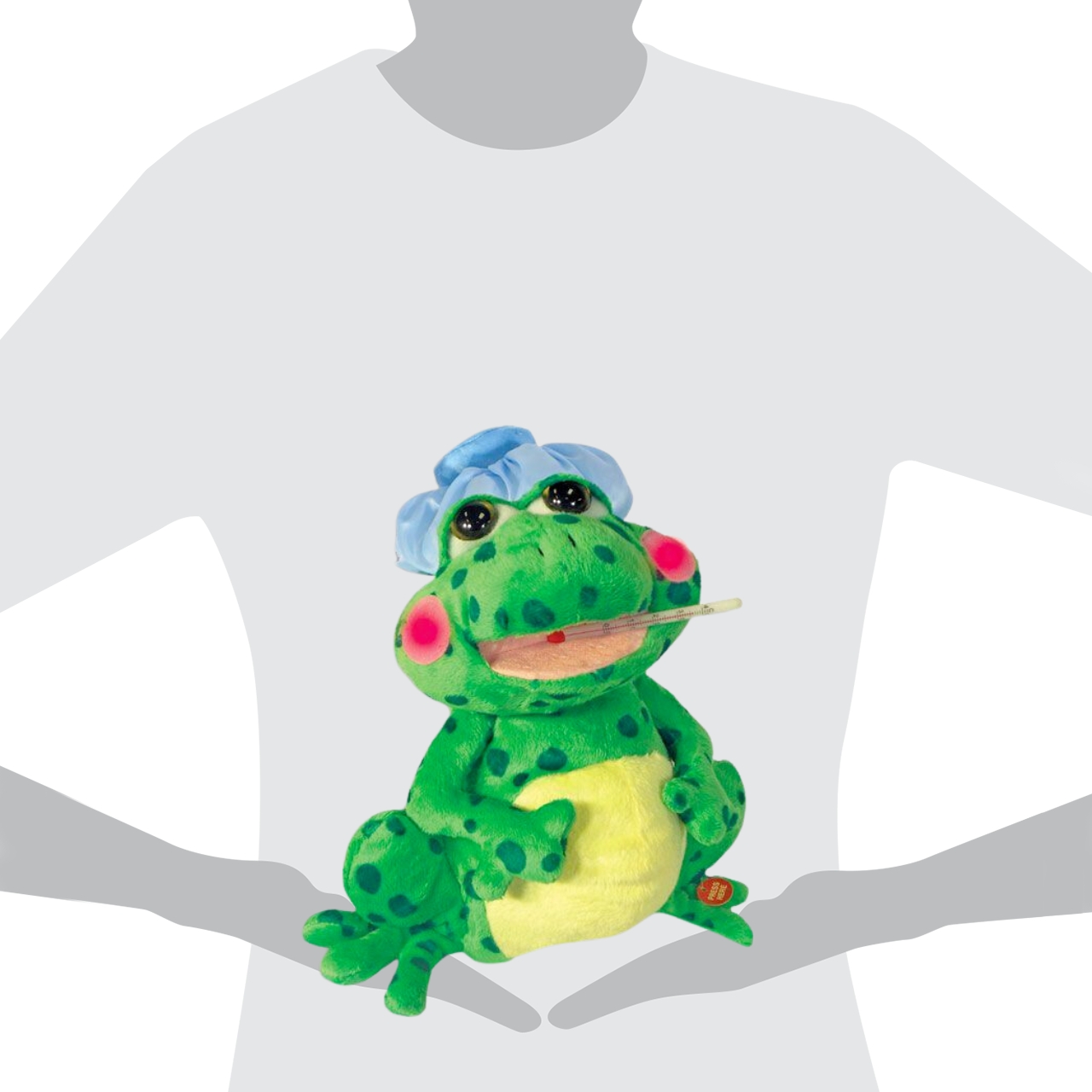Fever Frog Animated Plush Frog | Cloverkey Hospital Gift Shops