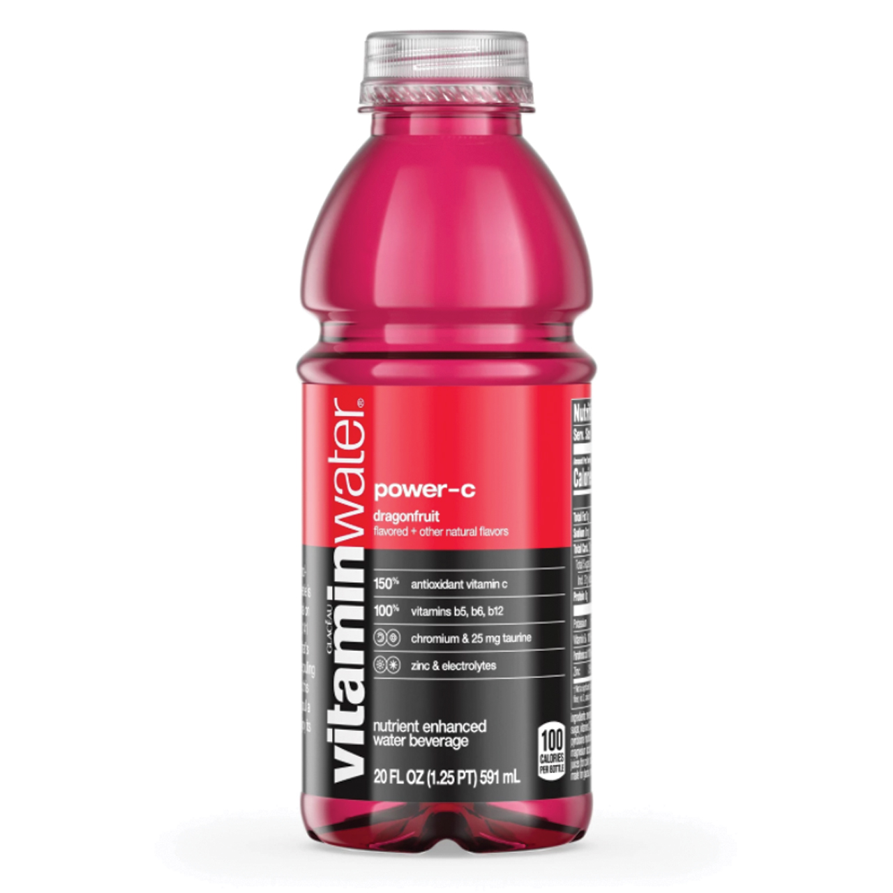 Vitamin Water - Power-C Dragonfruit - 20oz Bottle | Cloverkey Hospital ...