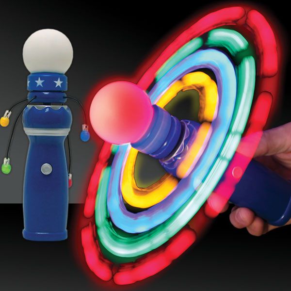 Light-Up Galaxy Spinner Toy | Cloverkey Hospital Gift Shops
