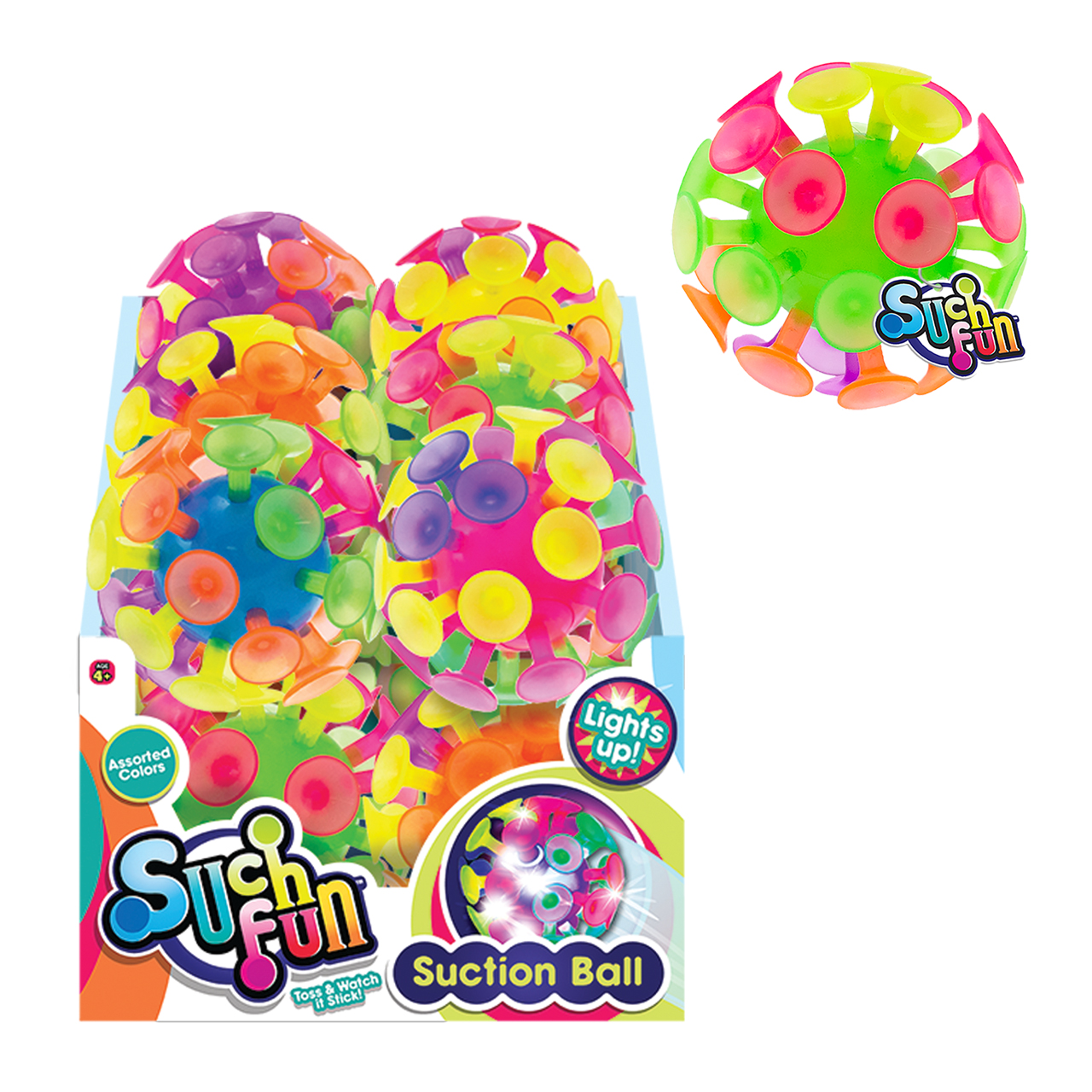 Light-Up Suction Ball | Cloverkey Hospital Gift Shops
