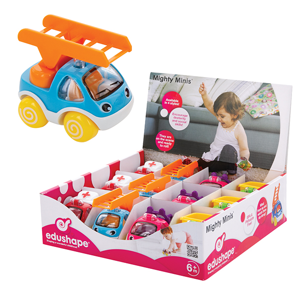 Edushape Mighty Minis Toy Cars | Cloverkey Hospital Gift Shops