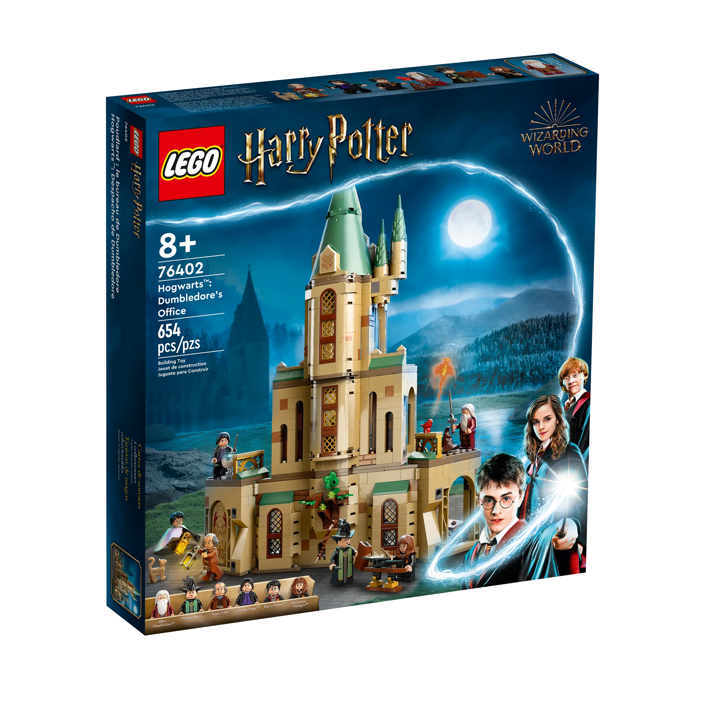 LEGO Harry Potter Hogwarts Dumbledore's Office Building Toy Set ...